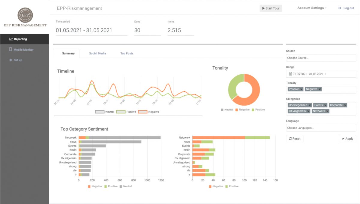 Net Screening - EPP Riskmanagement